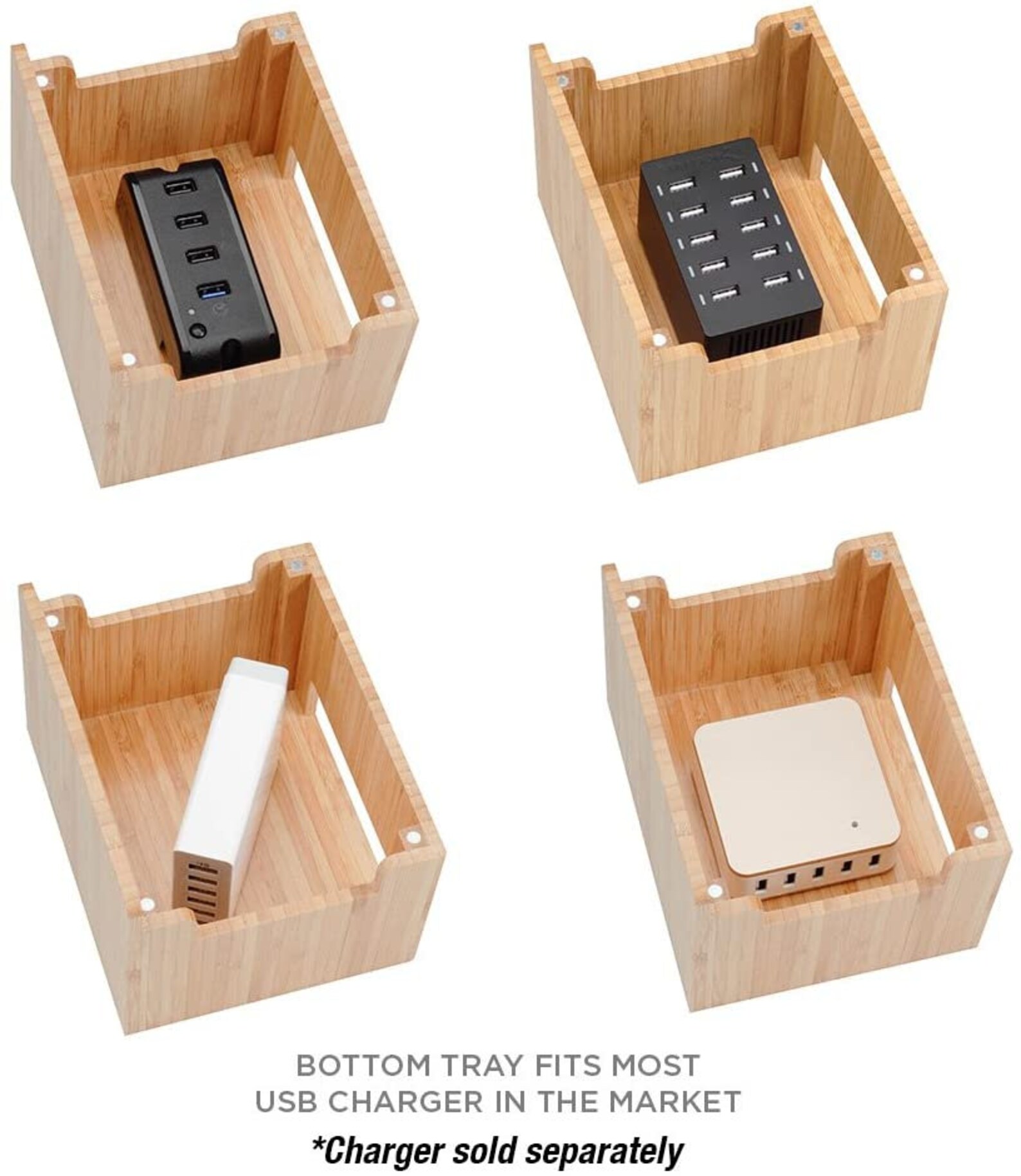 Mobilevision Bamboo Charging Station Stand New Version for - Etsy