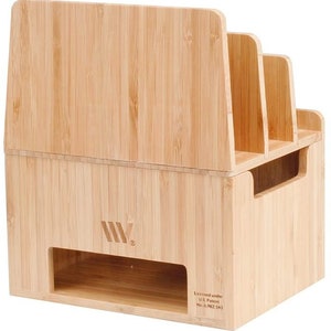 Mobilevision Bamboo Charging Station Stand New Version for Smartphones ...