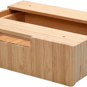 Bamboo Under Desk Drawer: Mountable Office Supply Storage - Etsy