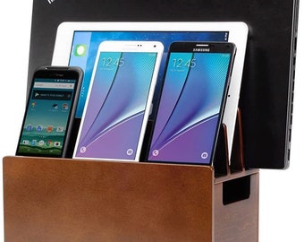 Mobilevision Bamboo Device Organizer for Smartphones Tablets | Etsy