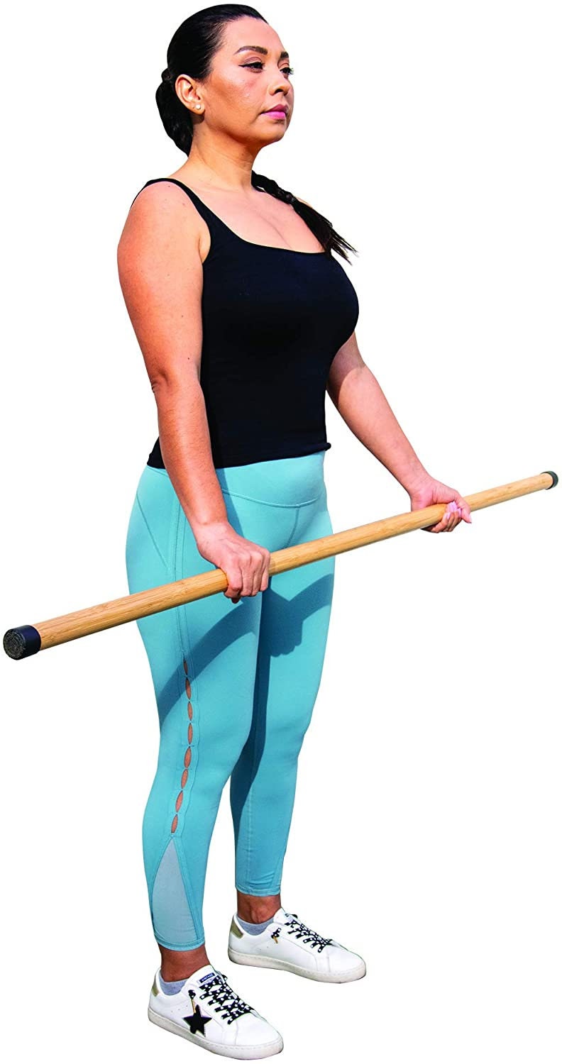 Bamboo Stick for Walking, Balance, Strength Training, Stretching ...
