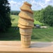 Ice Cream Man Grumpy Vanilla Hand Carved Basswood - Etsy