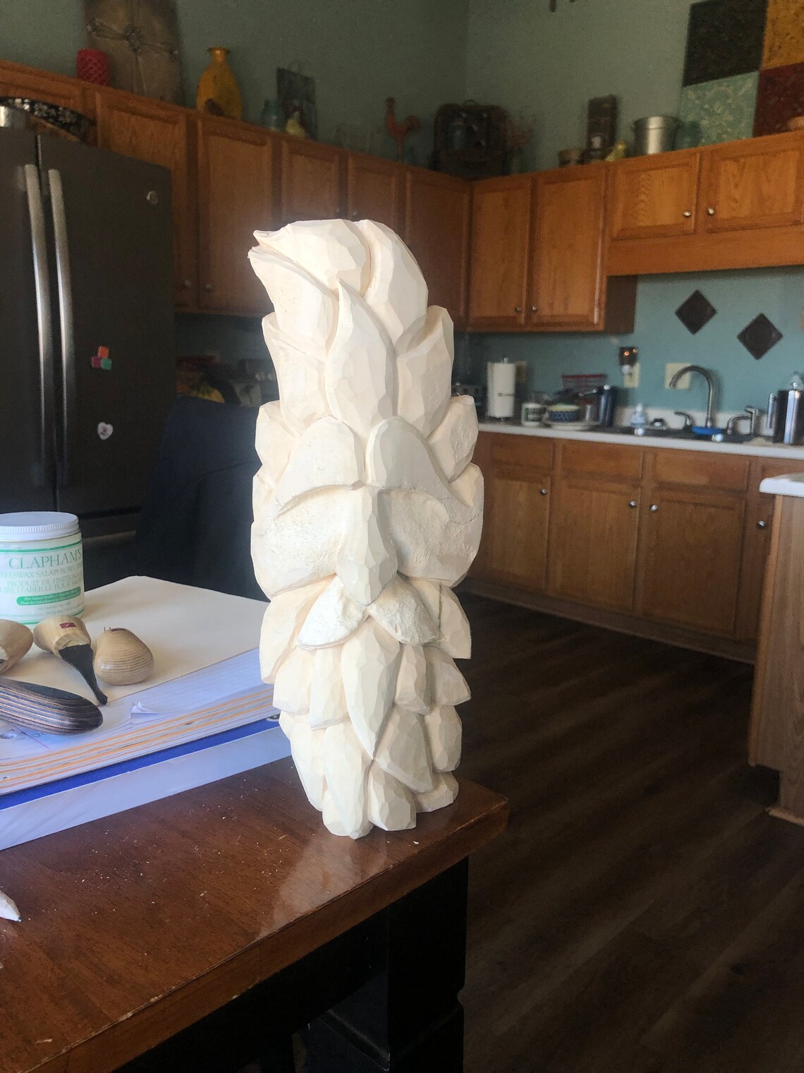 Greenman Hand Carved Basswood - Etsy