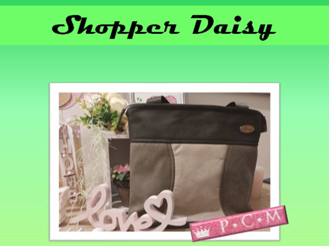 DIY Shopper Daisy Sewing Pattern From Handmade-by-pcm - Etsy