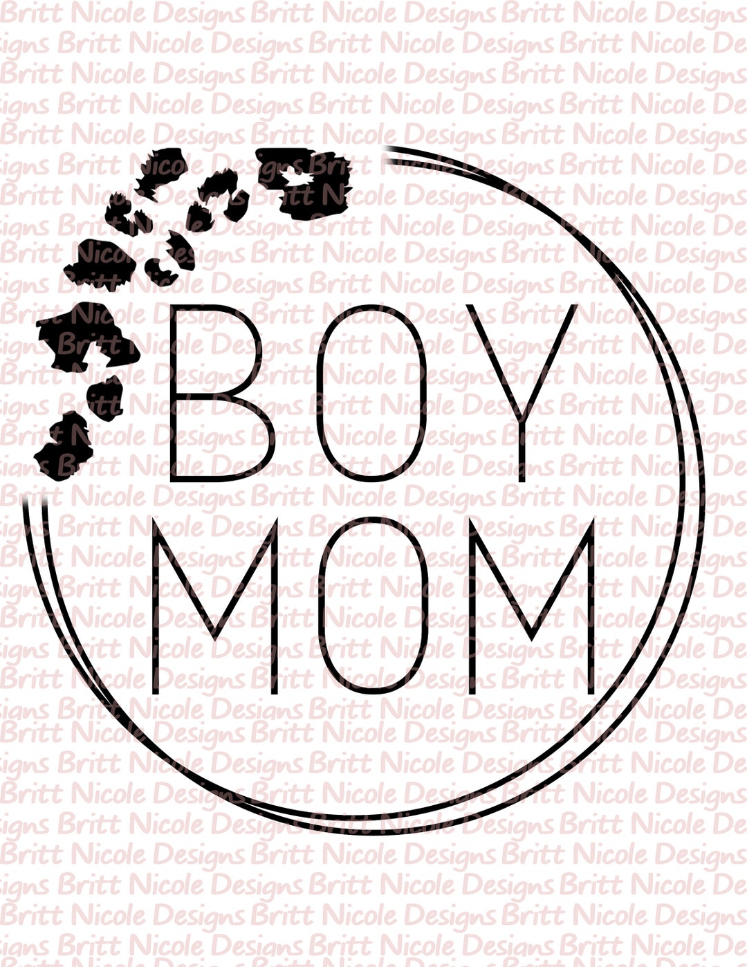 Boy Mom Png File - Etsy