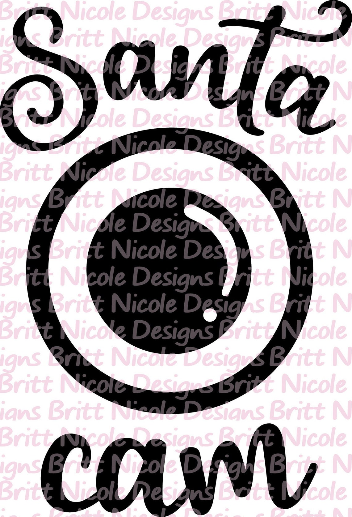 Santa Cam PNG File Only, Digital Download - Etsy