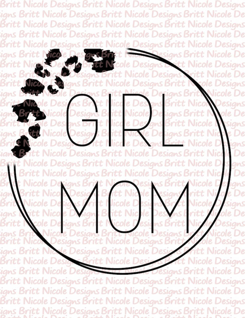 Girl Mom Png File - Etsy Canada