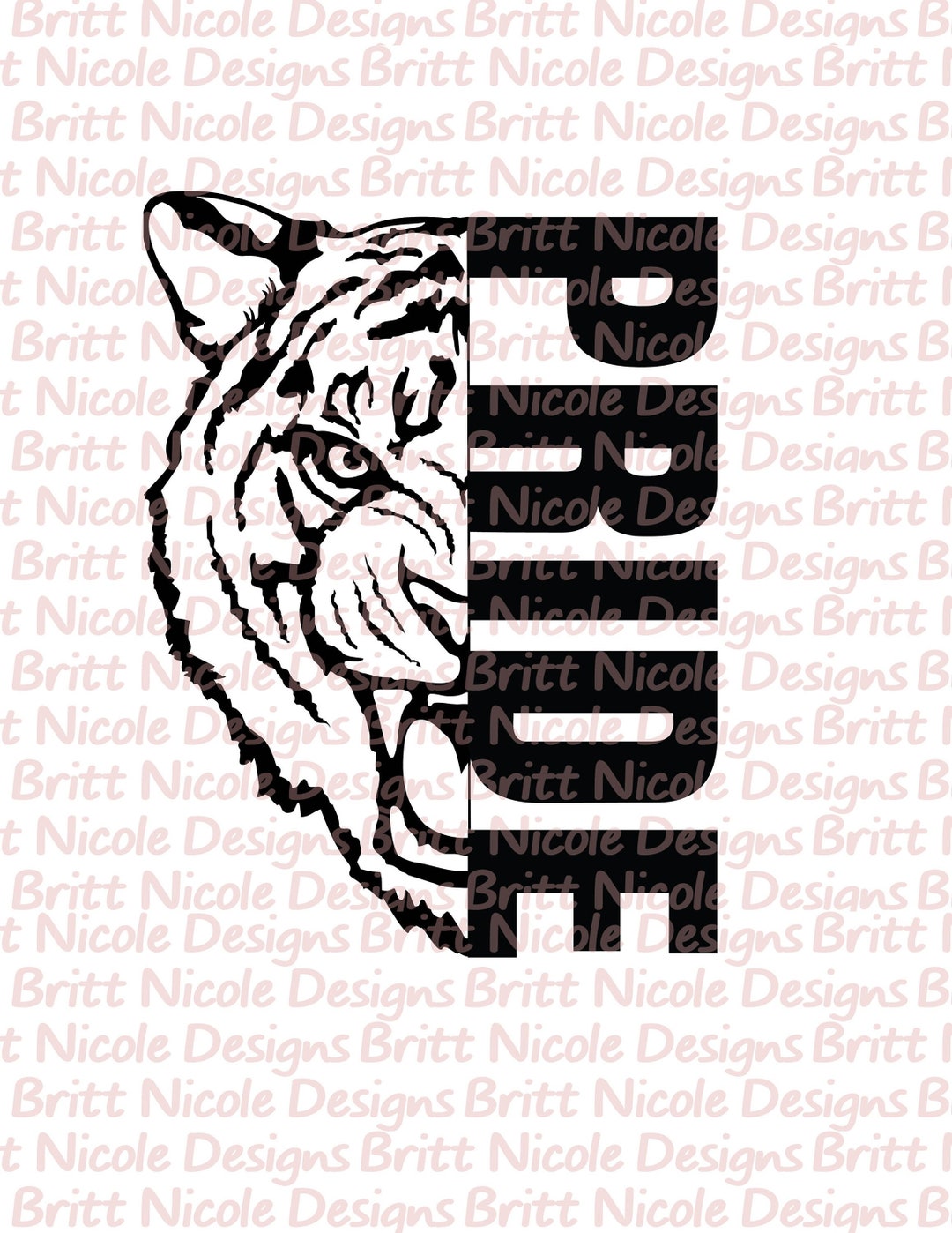 Tiger Pride PNG File, Digital Download - Etsy