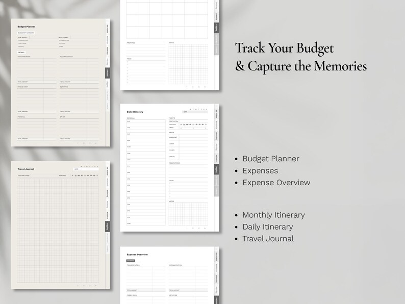 Digital USA Travel Planner - 50 States Map Checklist, Goodnotes ...