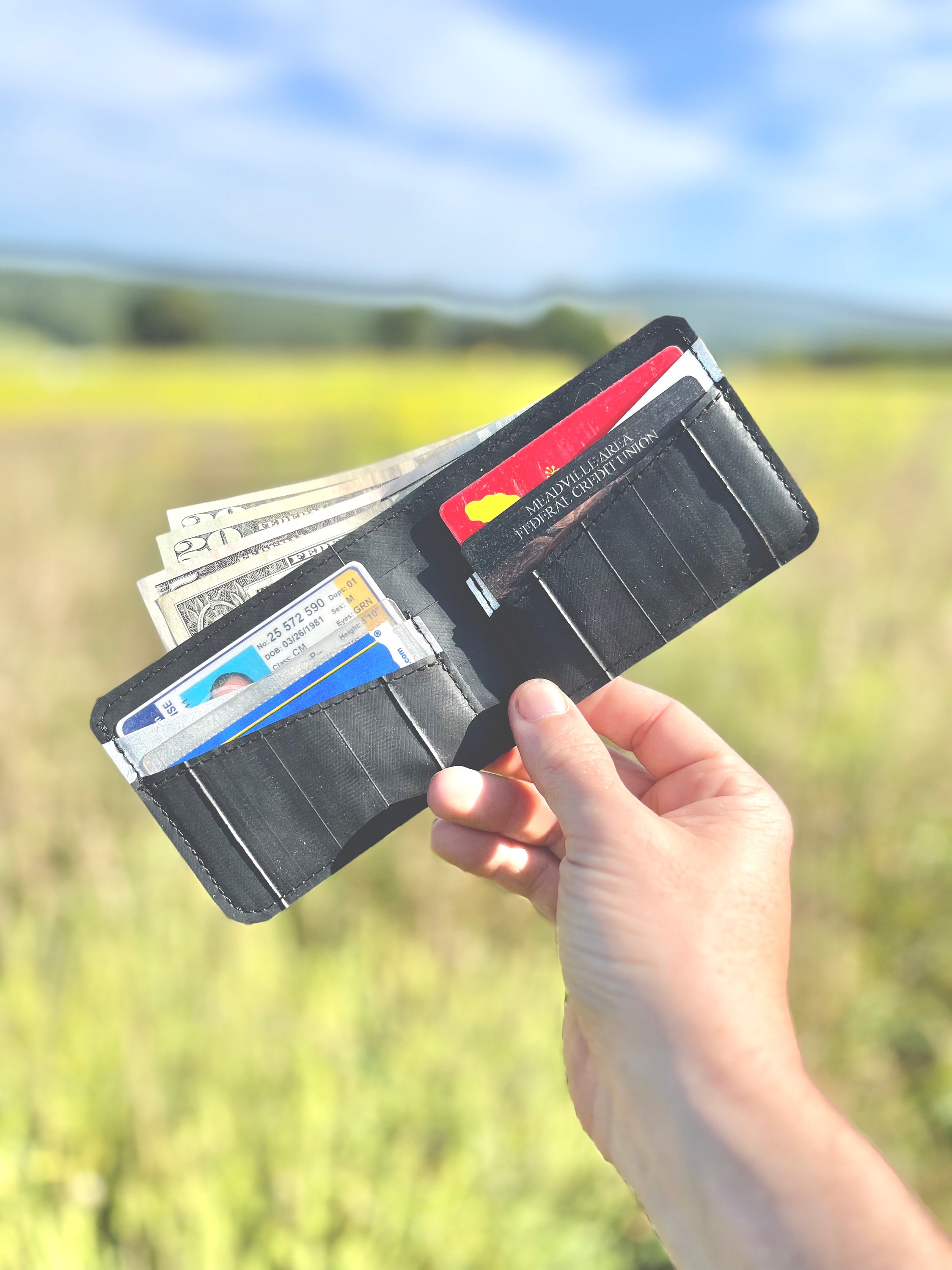 Bicycle Inner-tube Bifold Wallet - Etsy