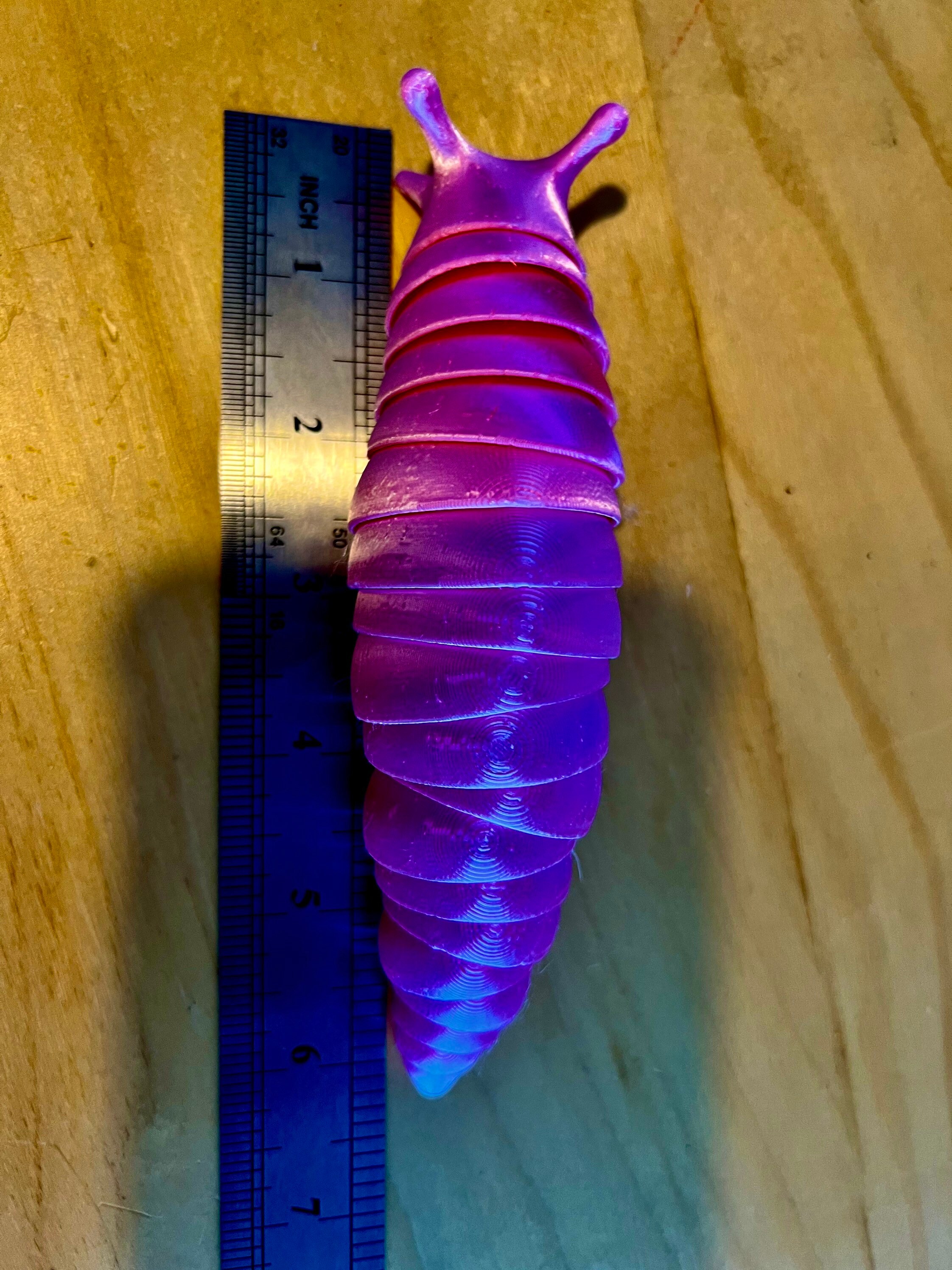 LARGE Tiktok's Fidget Slug Birthday Gifts Lslinky Slug | Etsy