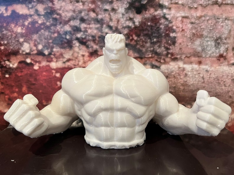 Supersize Hulk Bust Marvel Characters the Big Green Man - Etsy