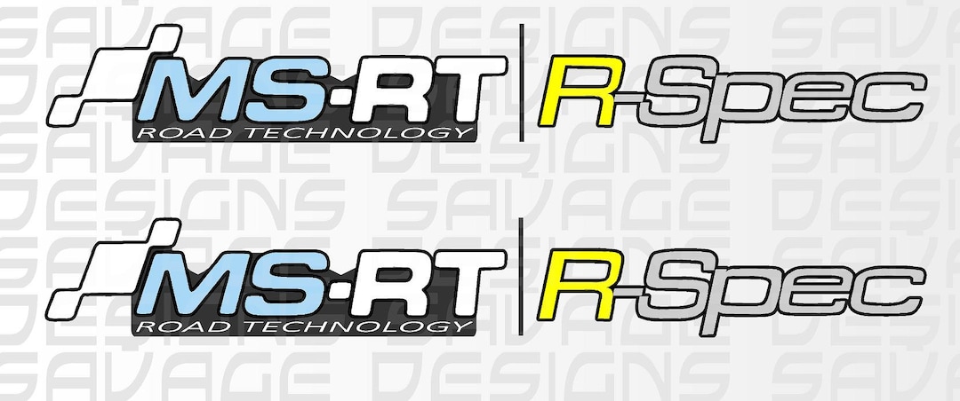 Msrt / Msrt Vinyl R-spec Decals / Stickers - Ford Custom / Transit Custom - Etsy UK