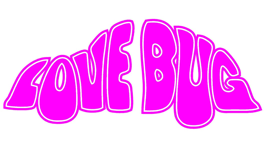 Love Bug VW Beetle Decals - Vinyl Stickers Various Sizes & Colours - Etsy