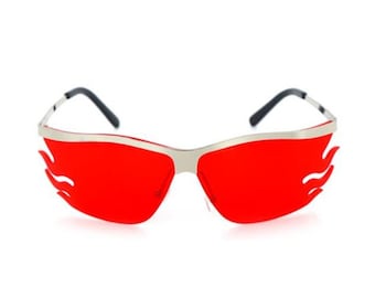 Flame Sunglasses - Etsy