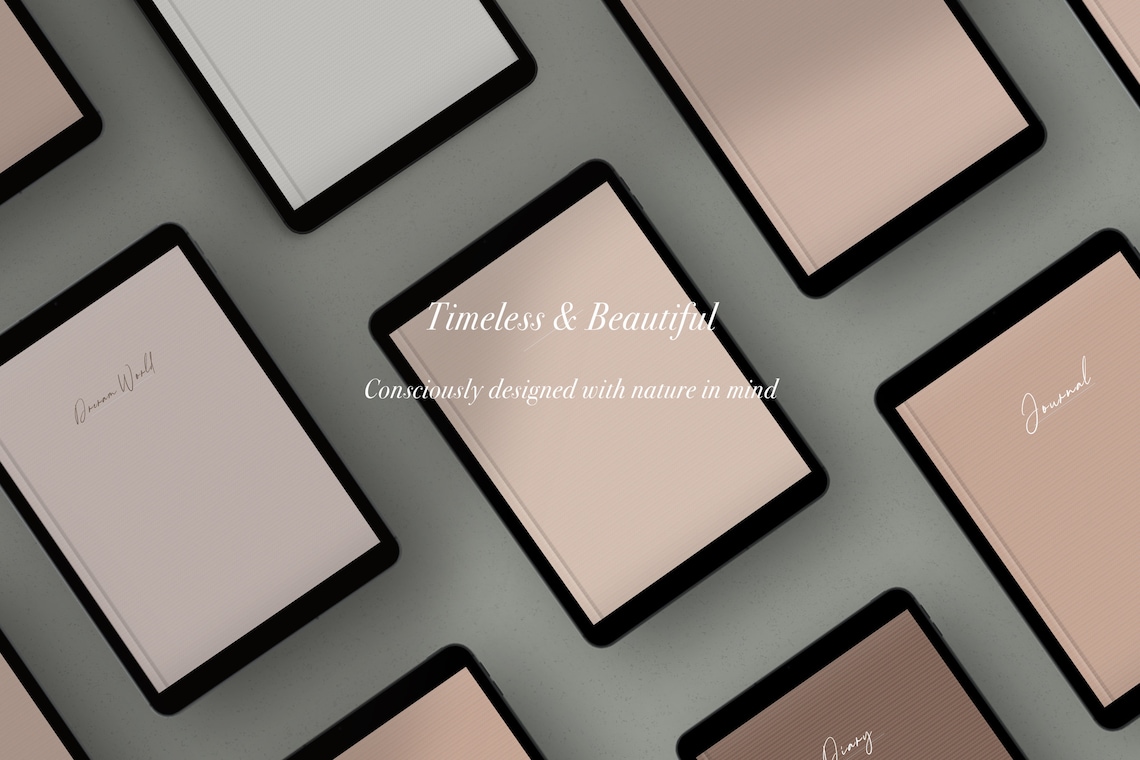 Notebook COVERS | Beige ∞ Digital Notebook Covers for Digital Notebooks ...