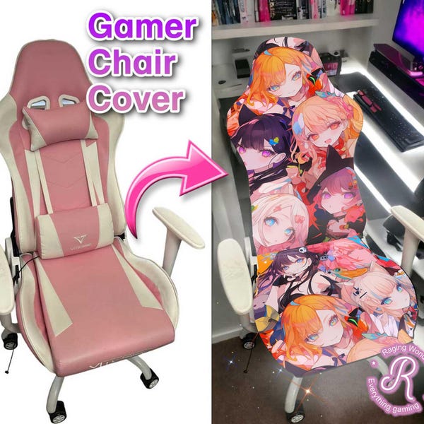 Anime Chair Cover - Etsy
