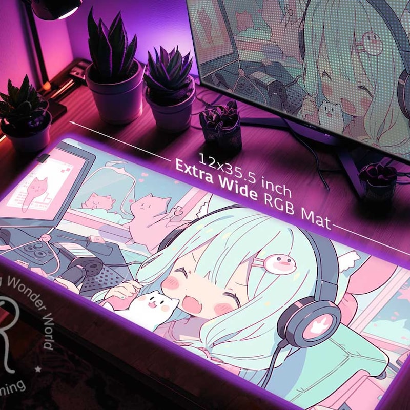 Custom Anime Mousepads - Etsy