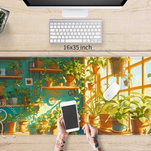 Lo-fi Vaporwave Retro Game Arcade Anime XXL Desk Mat RGB, Cute Pastel ...