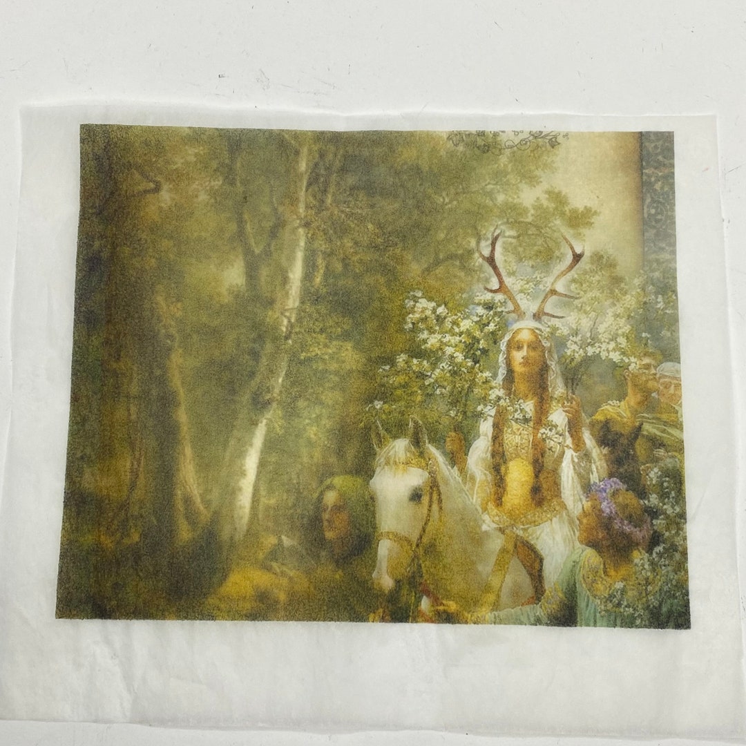Decoupage Rice or Tissue Paper, Pagan Goddess Decorative Tissue Paper ...