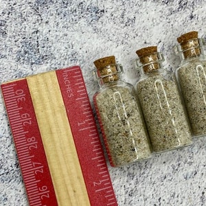 Sand Keepsake, Set of 5, Beach Sand Glass Jar, Sand Collector, Fire ...