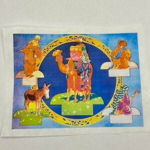 Decoupage Rice Paper, Religious Art, Church, Alter, Christmas Nativity ...