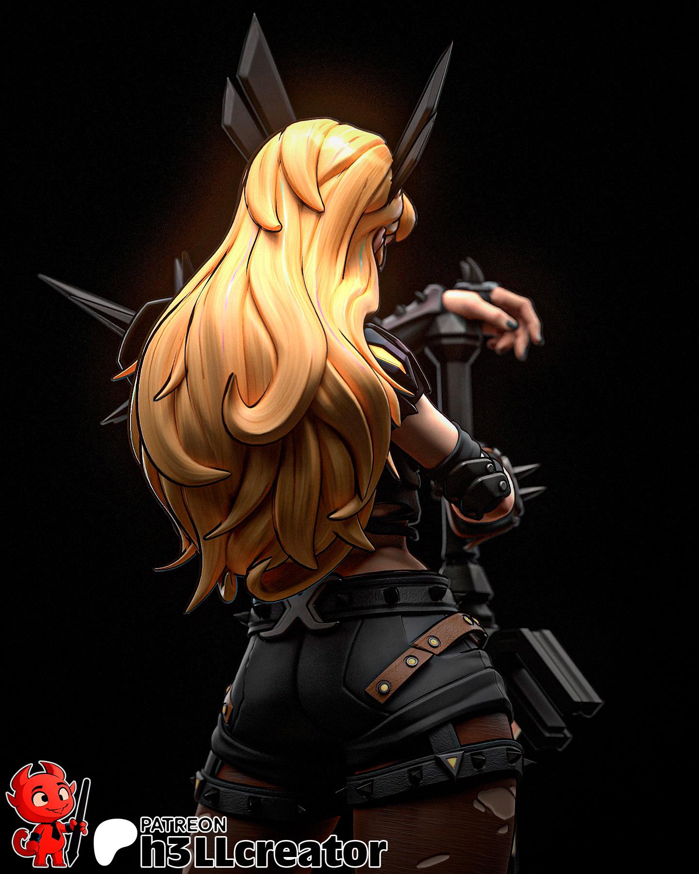 Magik - High Quality Fanart Model for Painting and Display | 1/12 ...