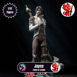 Jayce - High Quality Fanart Model for Painting and Display | Fanart by ...