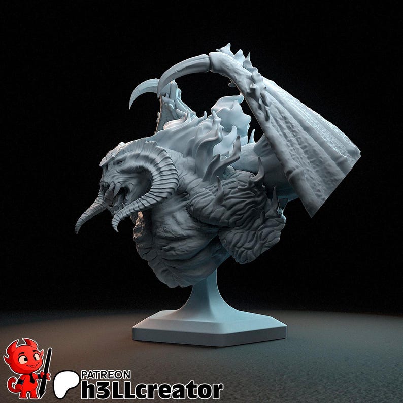 Balrog - Busto de alta calidad para pintar en miniatura / Fanart de ...