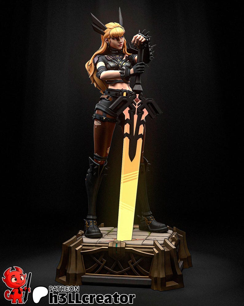 Magik - High Quality Fanart Model for Painting and Display | 1/12 ...