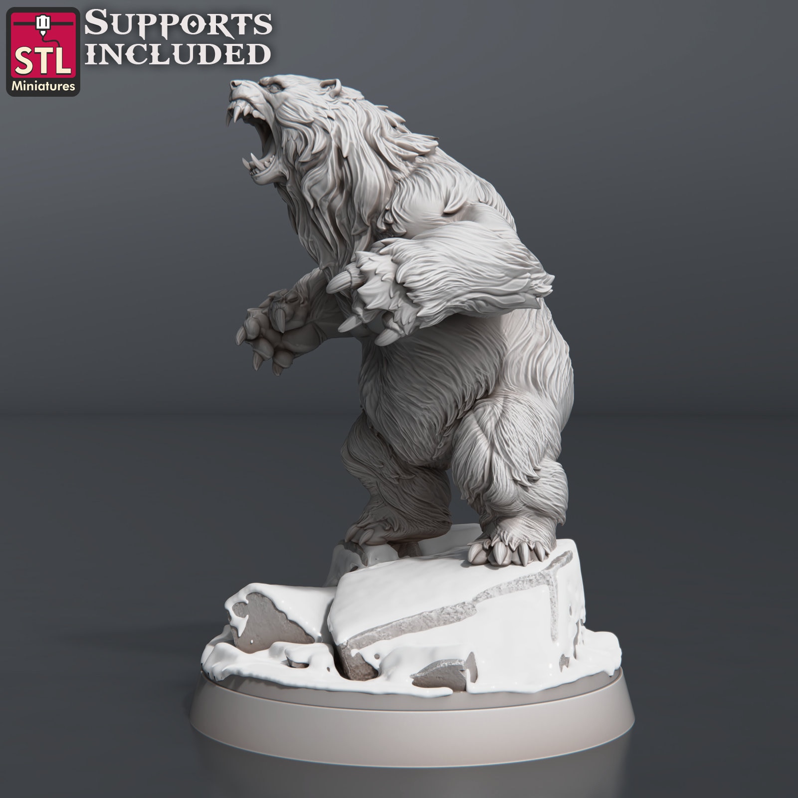 Bears for Dungeons and Dragons Frostgrave Table Top Games - Etsy