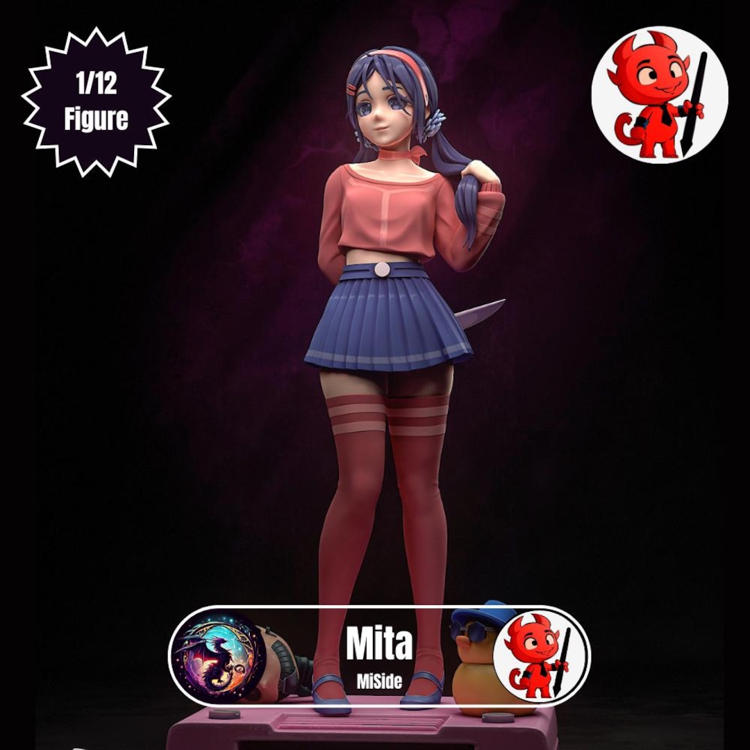 Mita - High Quality Fanart Model for Painting and Display | Fanart by ...