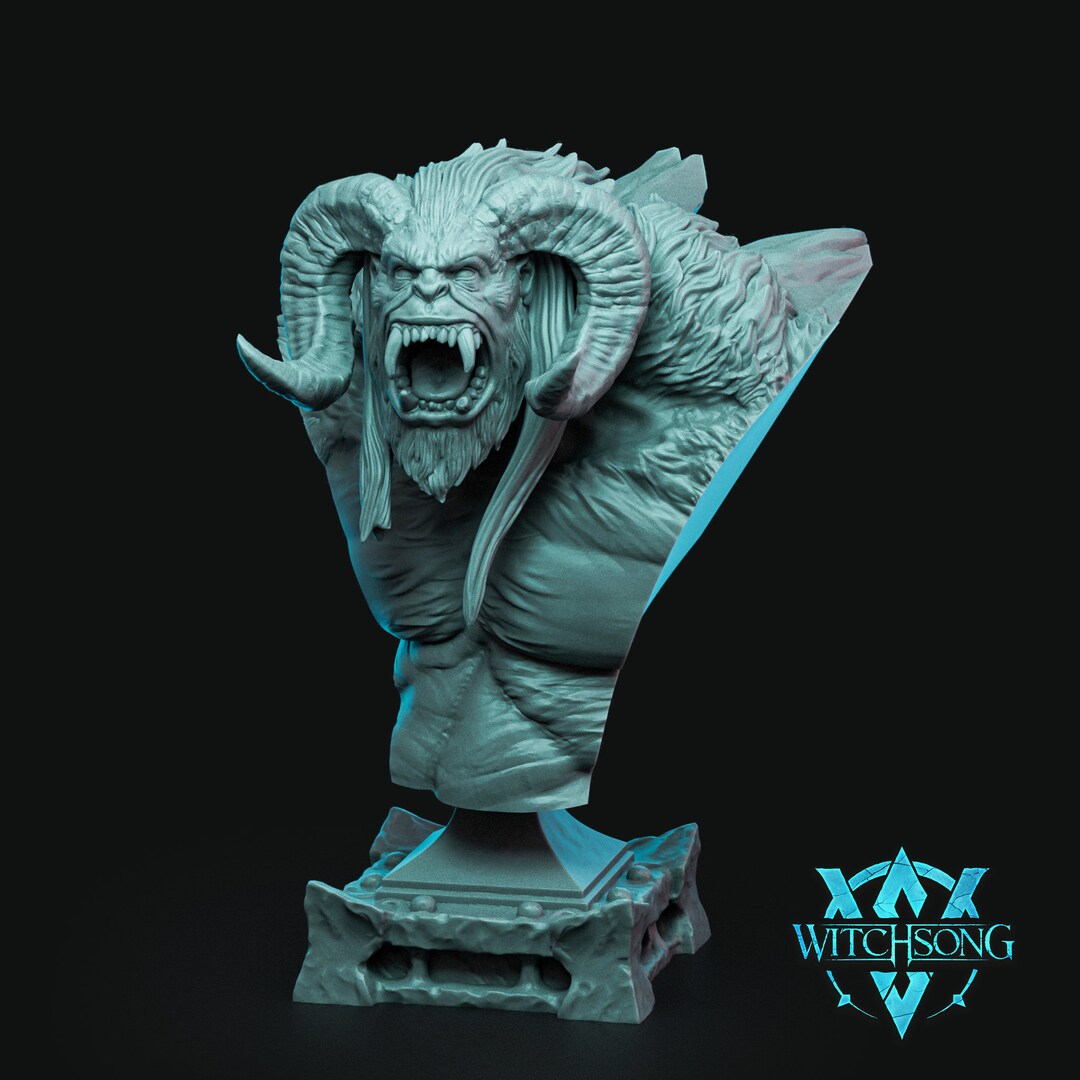Dreadfrost Yeti by Witchsong Miniatures - A Great Fantasy Bust for ...