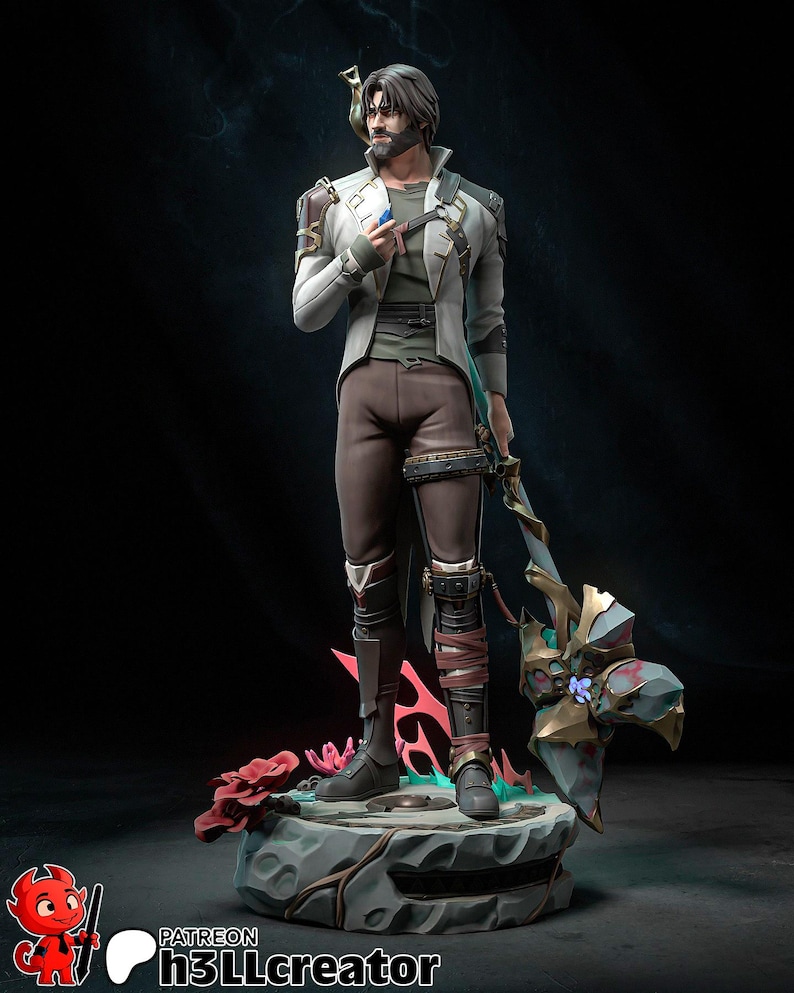 Jayce - High Quality Fanart Model for Painting and Display | Fanart by ...