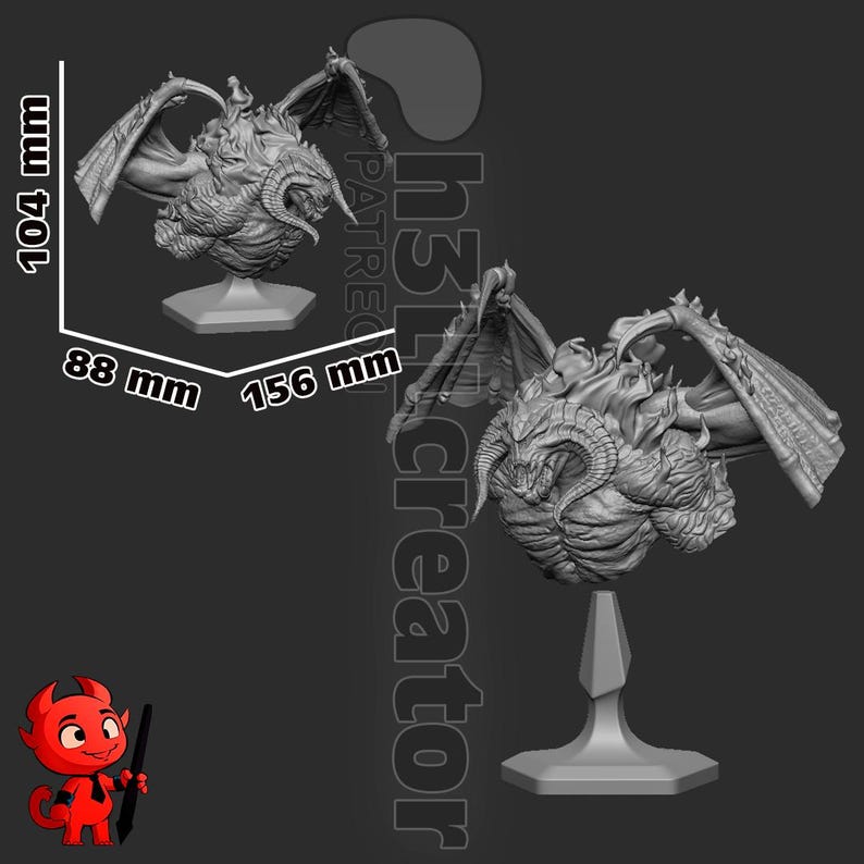 Balrog - Busto de alta calidad para pintar en miniatura / Fanart de ...