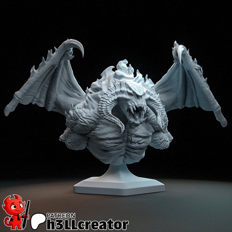 Balrog - Busto de alta calidad para pintar en miniatura / Fanart de ...