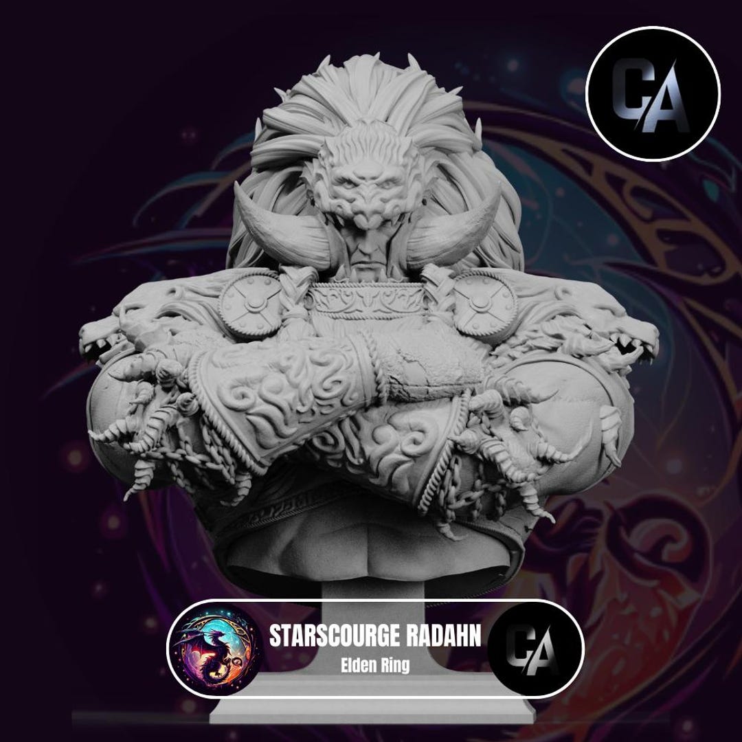 Starscourge Radahn - Elden Ring - 1/9 Bust | High Quality Bust for ...