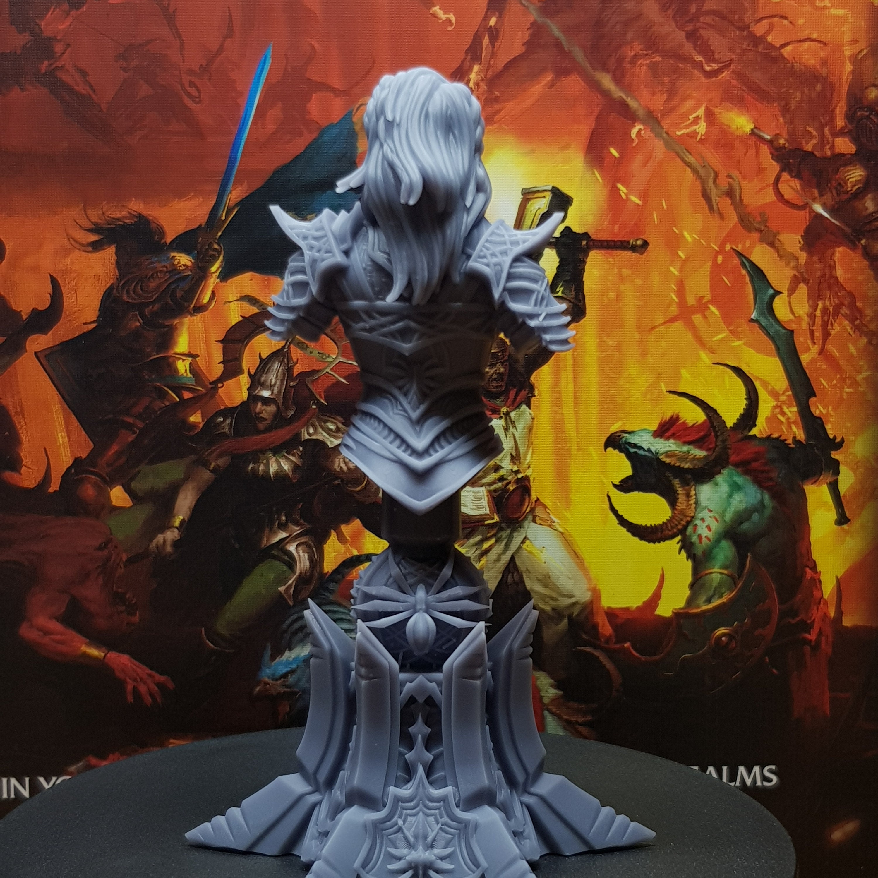 Drow Assassin Bust - Vakara N'thara | DM Stash | Dungeons and Dragons ...