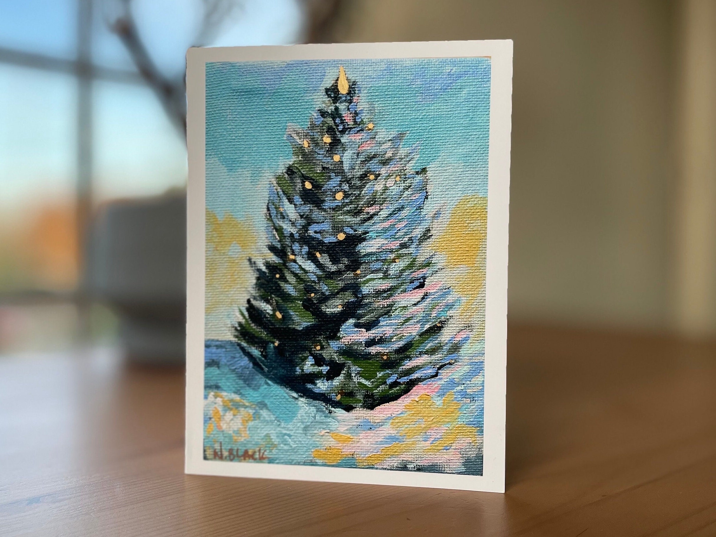 Winter Holliday Collection Kandinsky Mix Greeting Cards Set Yule Cards ...