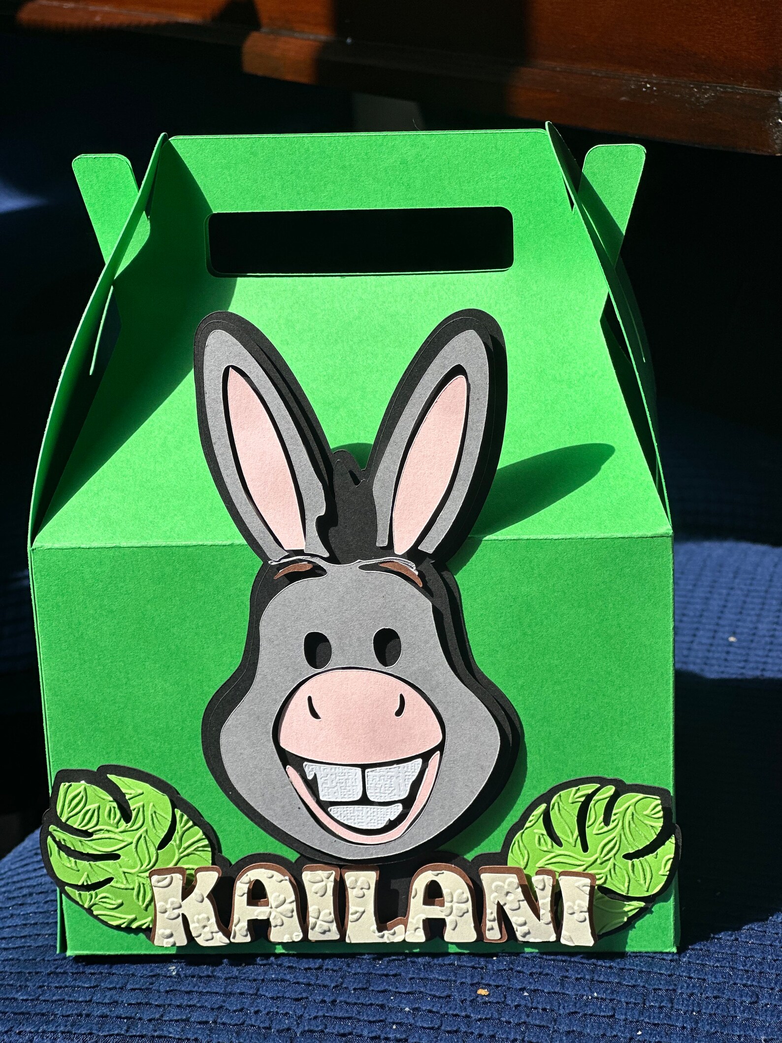 Ogre Party Favor, Ogre Princes Candy Box, Donkey Treat Box, Green ...