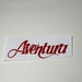 Aventura/ Permanent Vinyl Aventura Sticker - Etsy