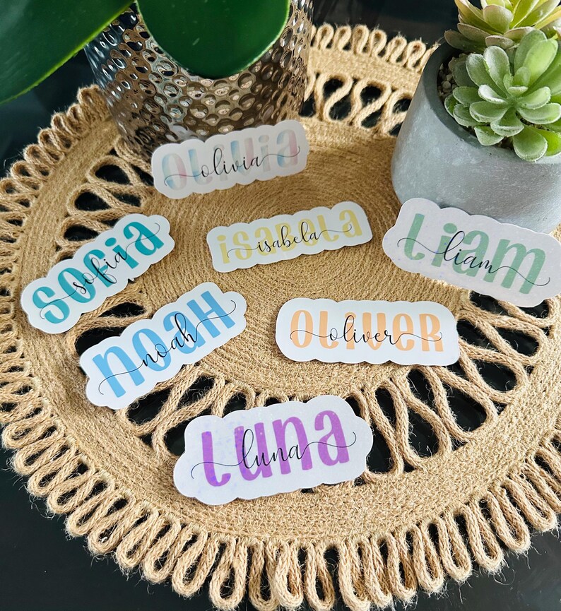 Sticker Name/ Custom Name/ Cute Name/ Personalized Name/name Decal - Etsy