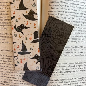 Halloween Fun Bookmarks-double Sided - Etsy