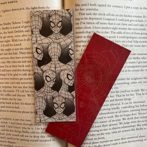 Spider-man Bookmarks- Double Sided - Etsy