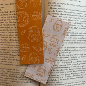 Star Wars Bookmarks- Double Sided - Etsy
