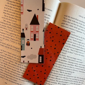 Spooky, Scary, Skeleton Bookmarks- Double Sided - Etsy