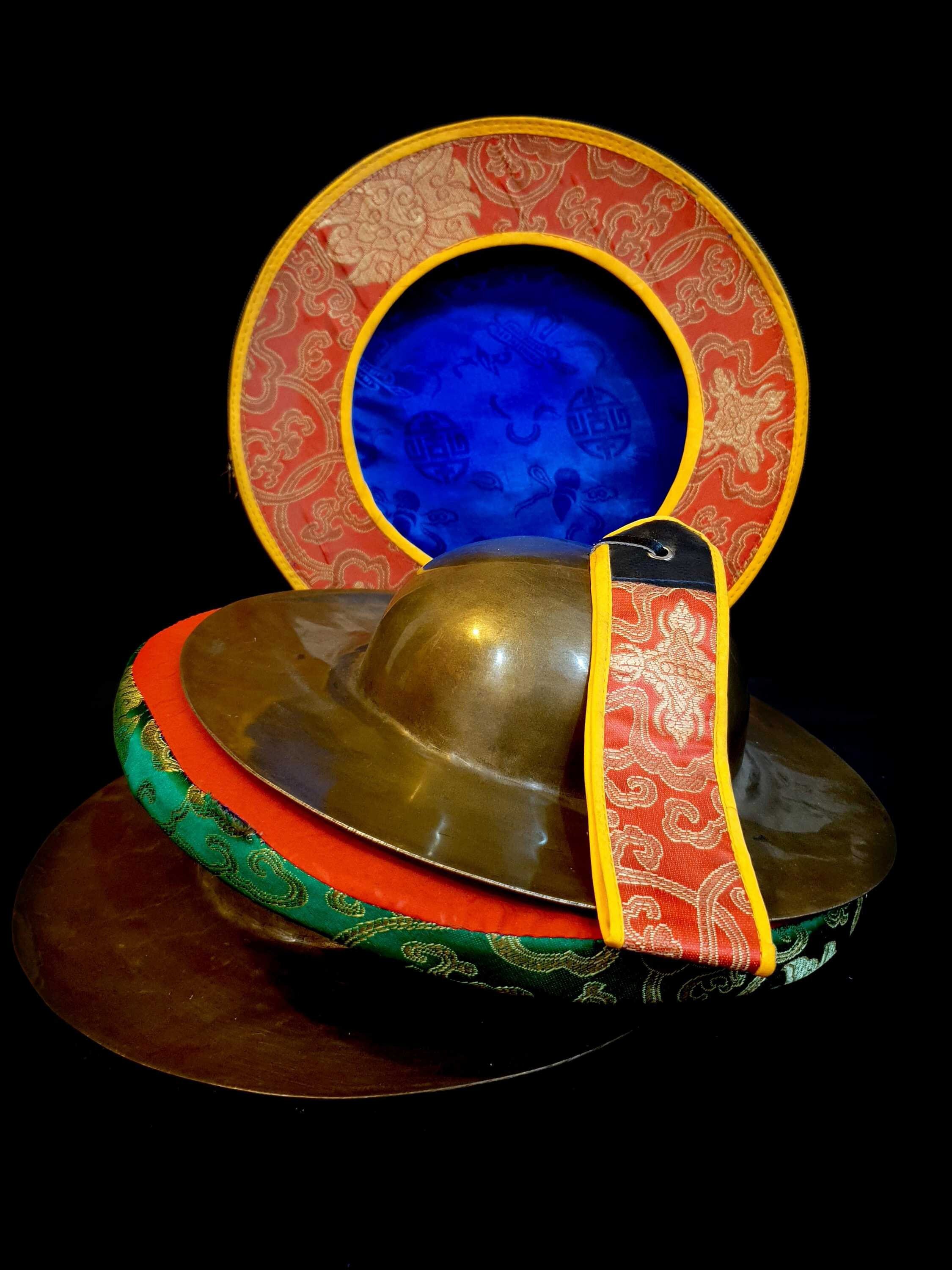 Nepali Traditional Musical Instrument, Jhymata, Large Cymbal, With ...