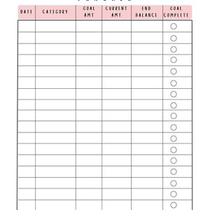 Instant Digital Download: Zero-based Paycheck Budget Planner - Etsy