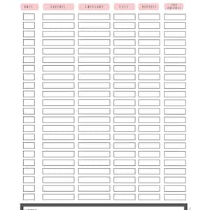 Instant Digital Download: Zero-based Paycheck Budget Planner - Etsy