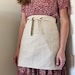 Summer Half Apron Sewing Pattern - Etsy